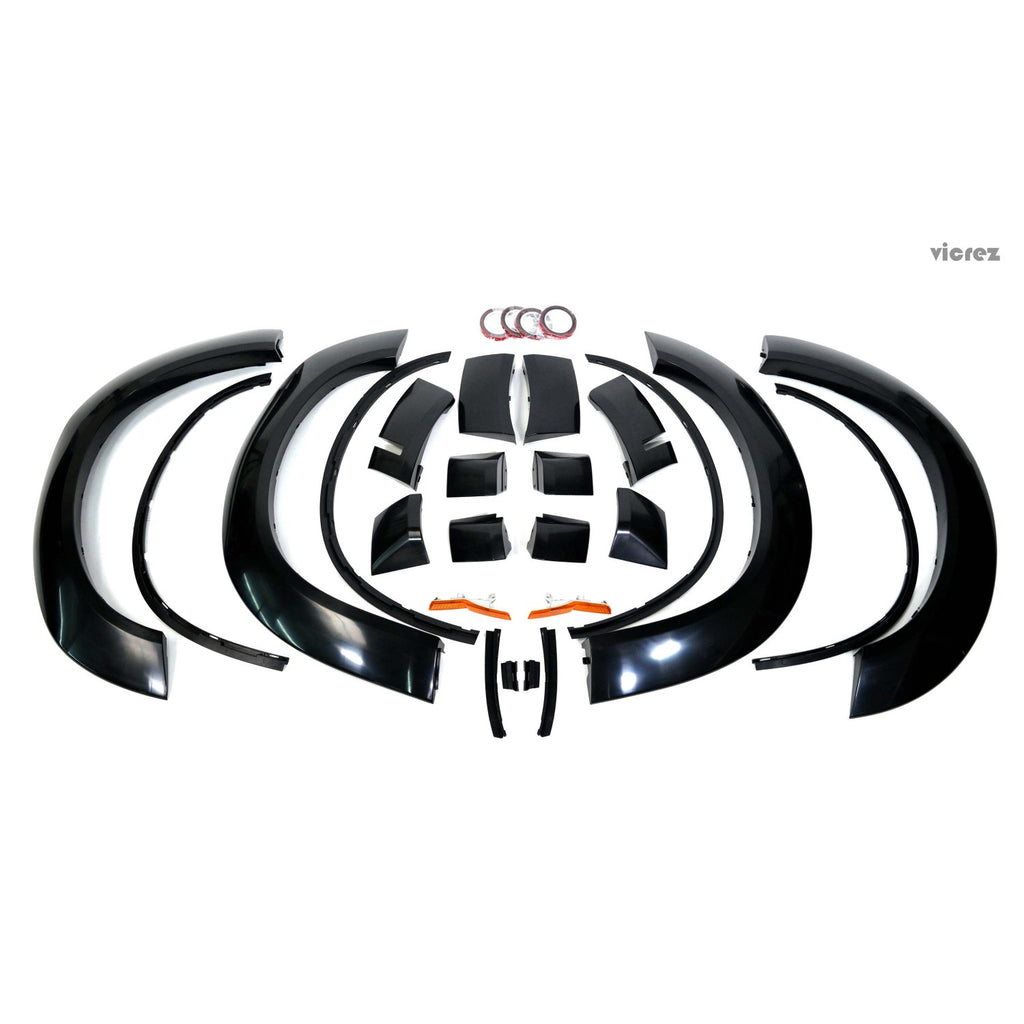 Vicrez Demon Wide Body Fender Flares vz101488 | Dodge Challenger 2008 ...